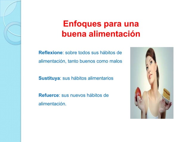Como Mejorar Tus HÁbitos Alimenticios Ppt