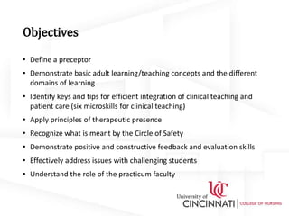 Preceptor Training | PPTX