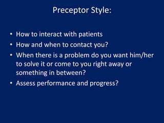 Preceptorship | PPTX