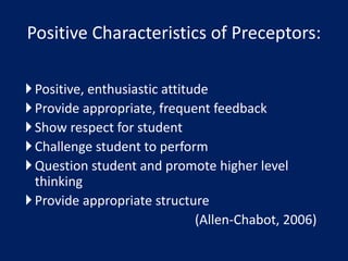 Preceptorship | PPTX