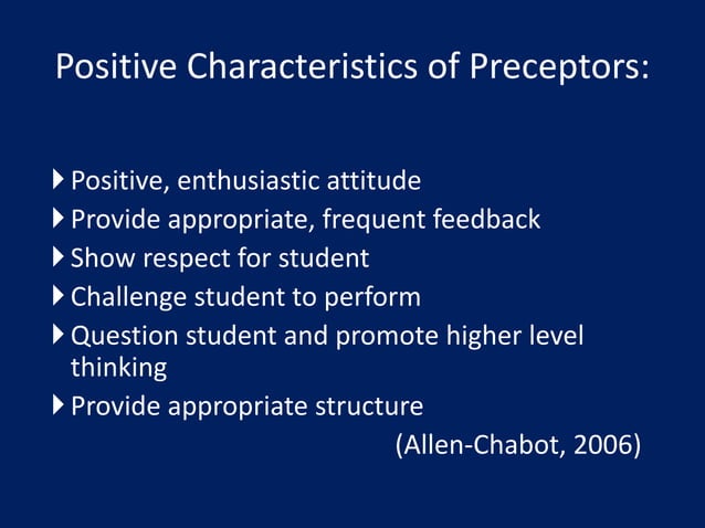 Preceptorship | PPTX