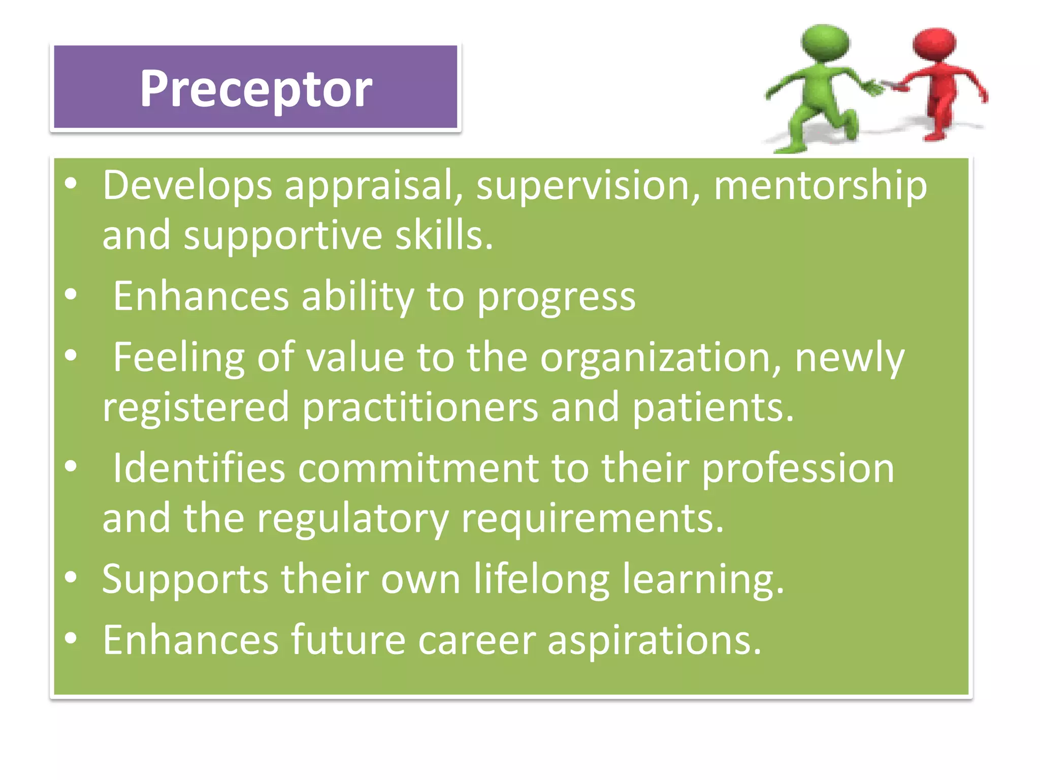 Preceptorship overview and framework | PDF