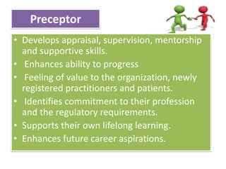 Preceptorship overview and framework | PDF