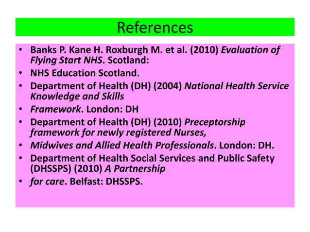Preceptorship overview and framework | PDF