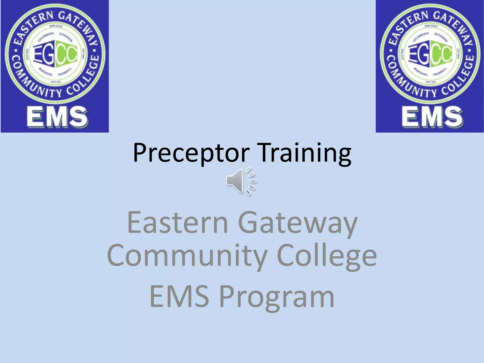 Preceptor training original -show | PPSX