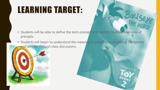 Precepts lesson #1 | PPT