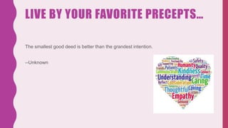 Precepts lesson #4 | PPT