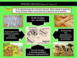 Pre Cerámico en los Andes Centrales | PPTX