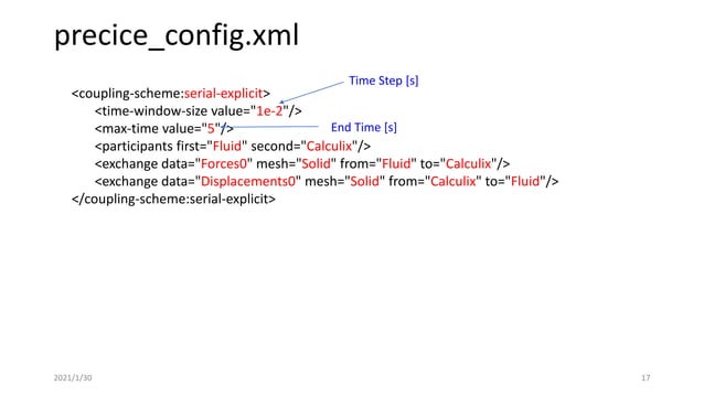 FSI analysis with preCICE (OpenFOAM and CalculiX) | PPTX | Technology ...