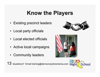 Precinct Organizing- Getting Started | PDF | Elections | Politics