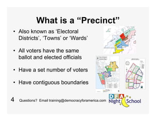 Precinct Organizing- Getting Started | PDF | Elections | Politics