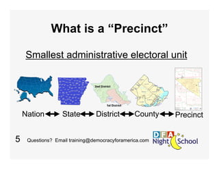 Precinct Organizing- Getting Started | PDF | Elections | Politics