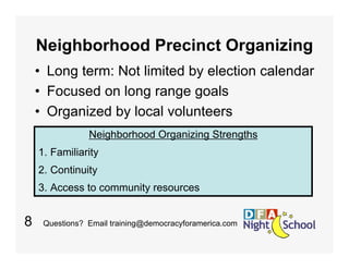 Precinct Organizing- Getting Started | PDF | Elections | Politics