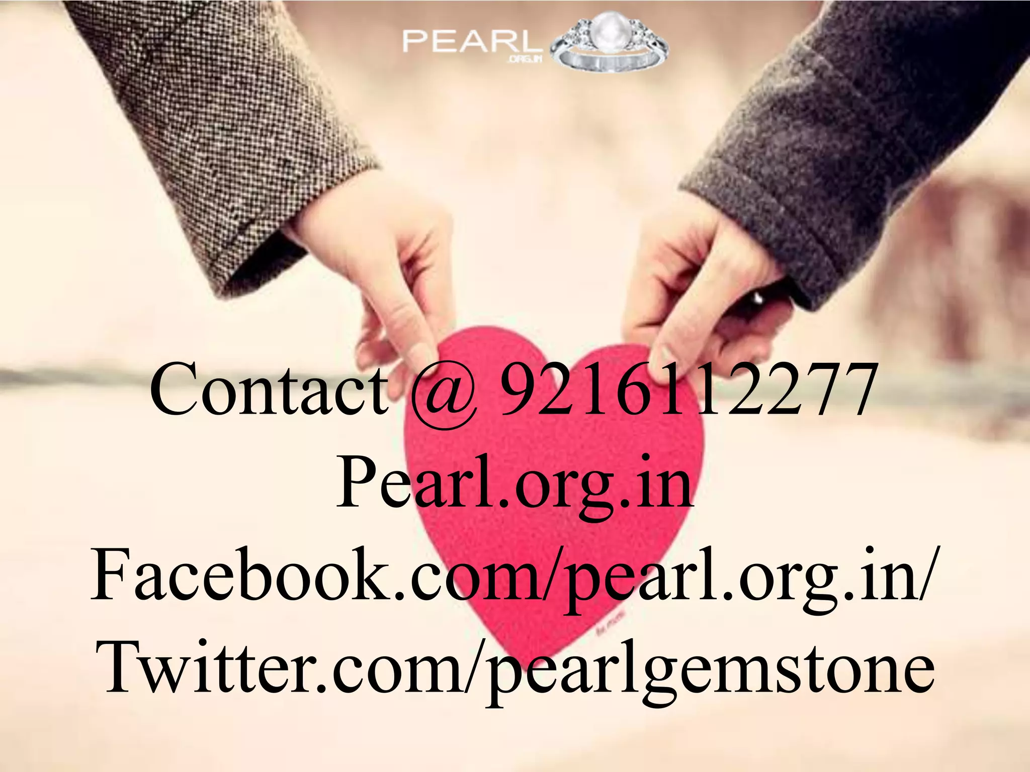 Precious Gemstone For Marriage Relation | PPTX