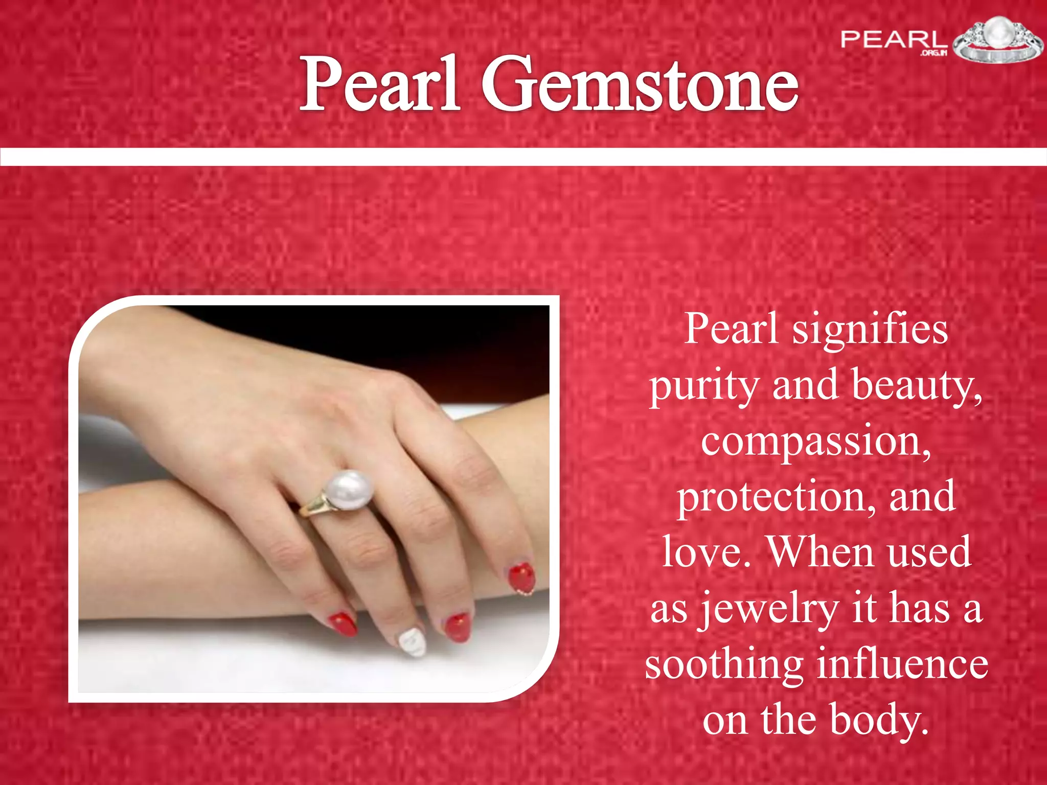 Precious Gemstone For Marriage Relation | PPTX