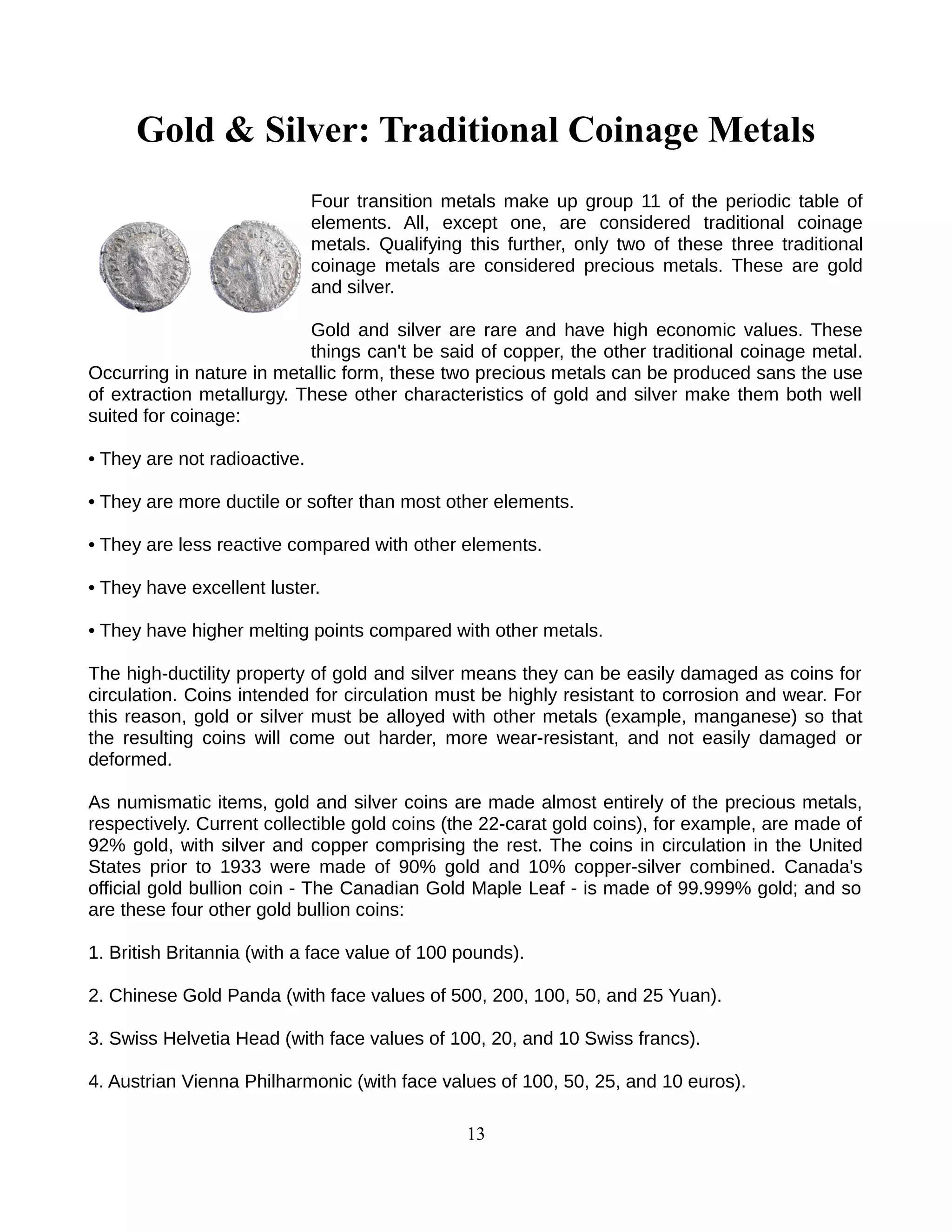 Precious metals investing cheat sheet for maximum roi & minimum risk ...