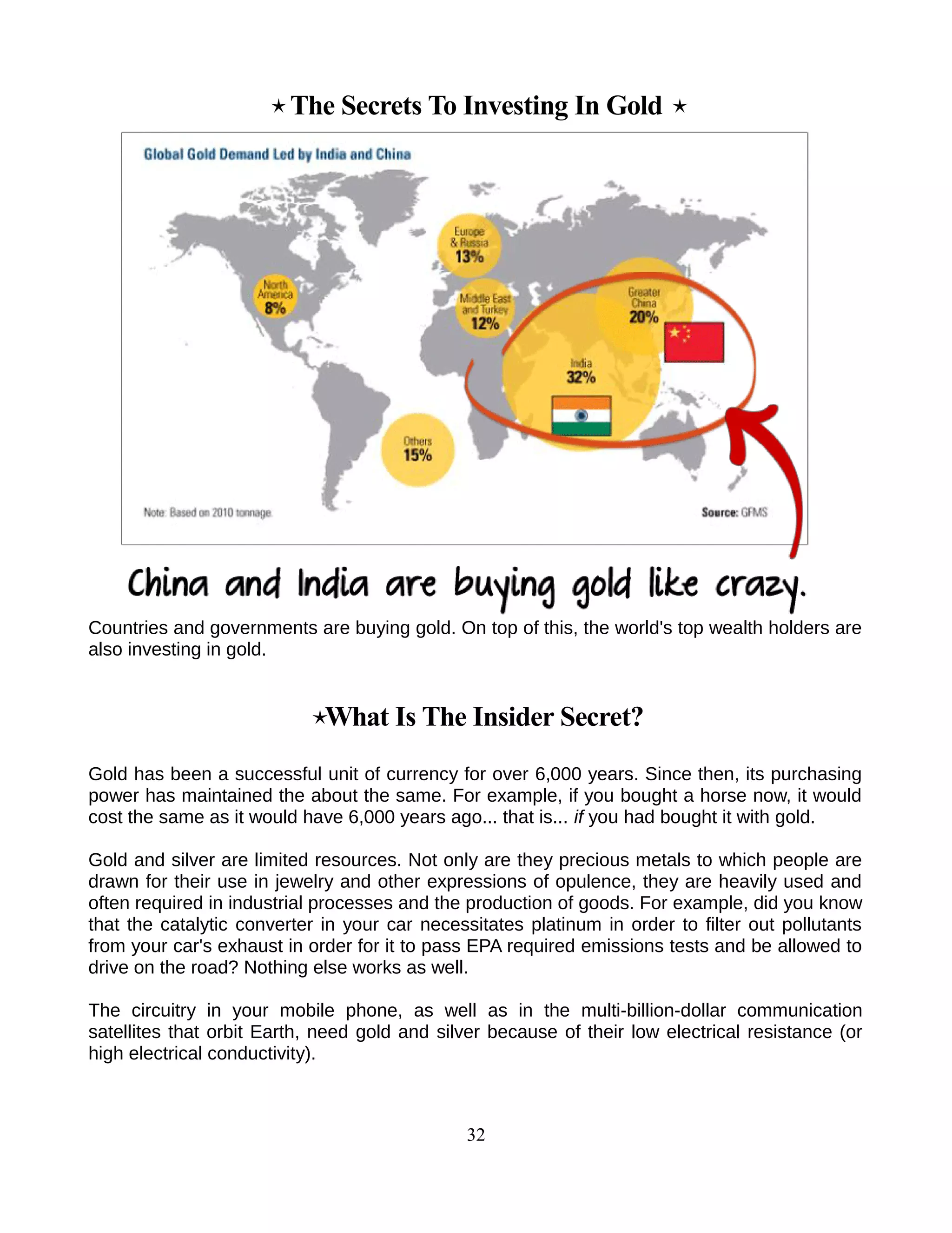 Precious metals investing cheat sheet for maximum roi & minimum risk ...