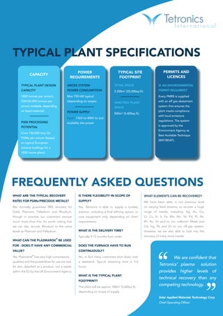 Precious metals recovery | PDF | Chemistry | Science