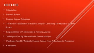 PRECIOUS NWAEKE PRESENTATION ON FORENSIC BIOCHEMISTRY.pptx