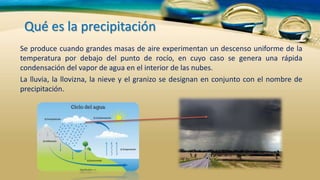 Precipitacion | PPTX