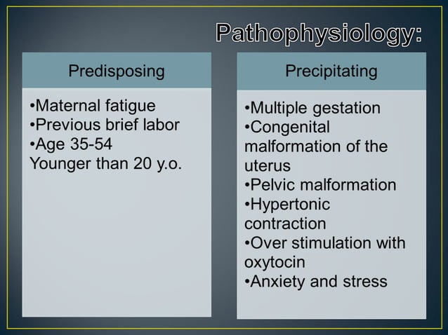 precipitate labour and its management .. | PPT