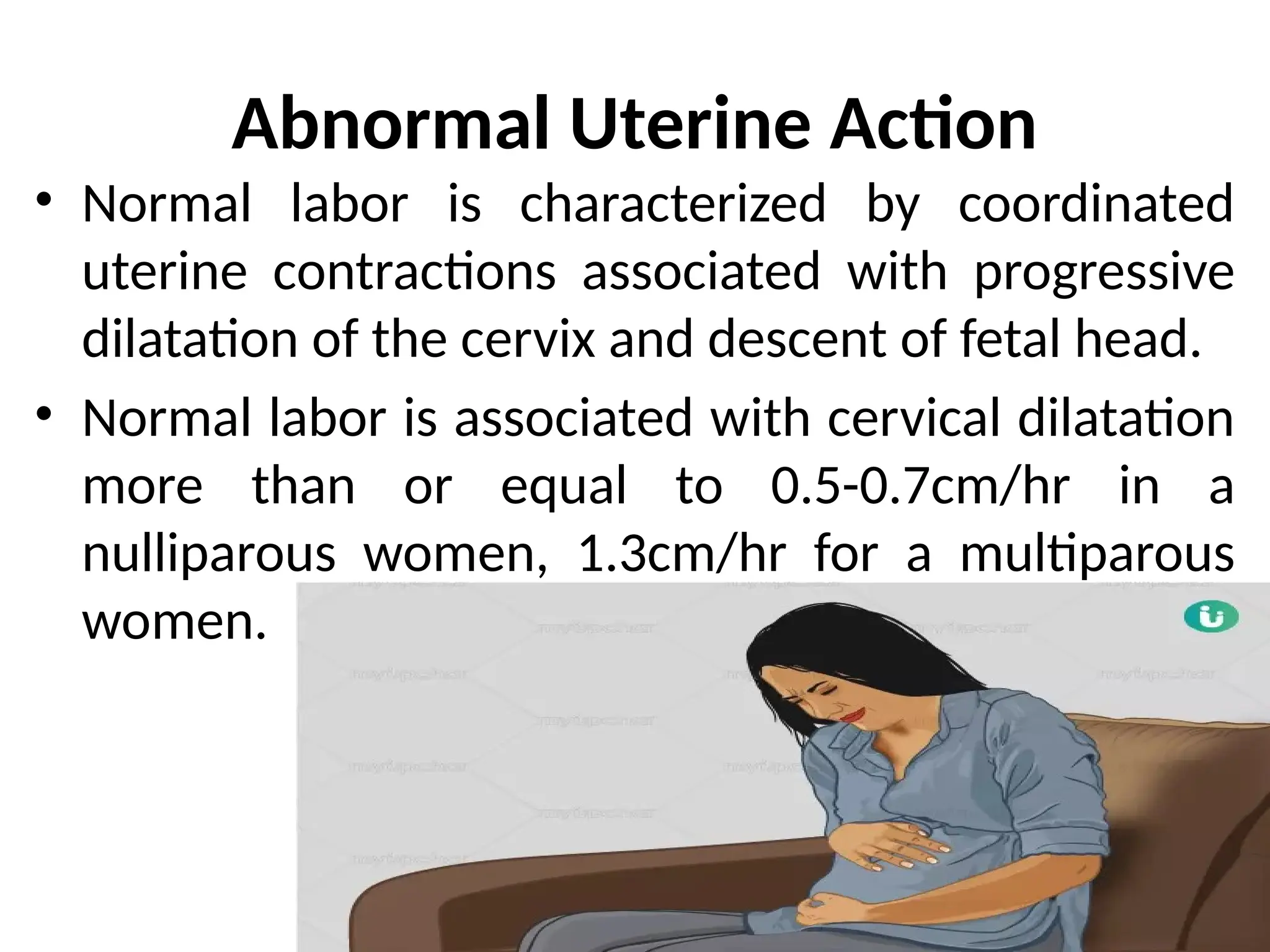 Precipitate labor.pptx incoordinate uterine actions | PPT