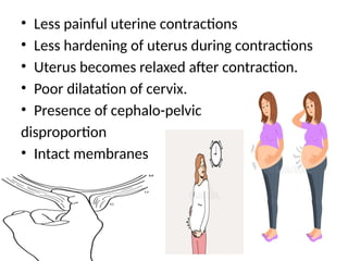 Precipitate labor.pptx incoordinate uterine actions | PPTX