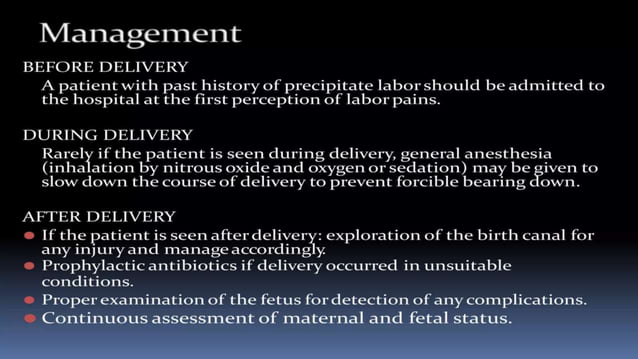 Precipitate Labour.pptx