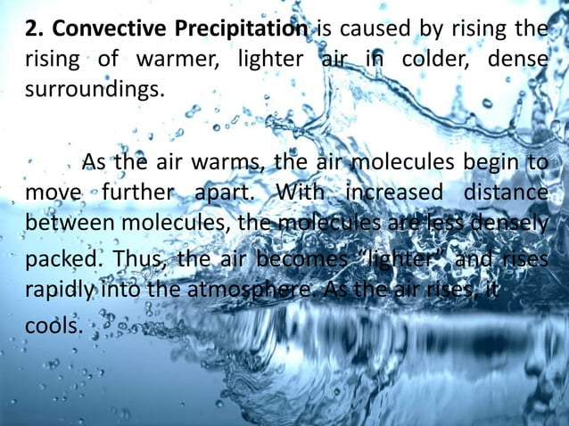 Precipitation | PPTX | Weather | Science