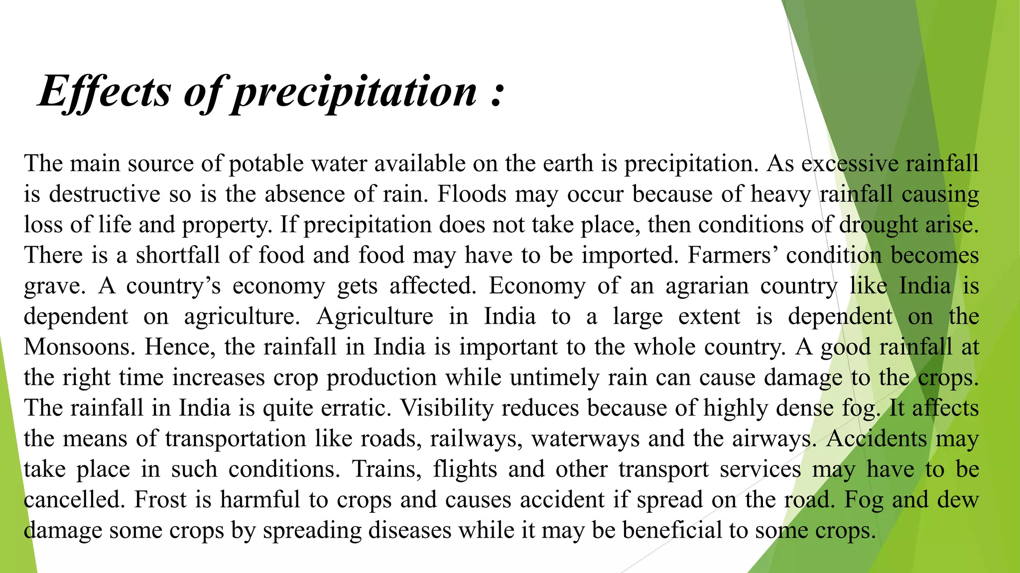 Precipitation | PPTX
