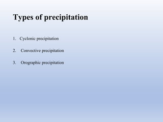 Precipitation | PPT