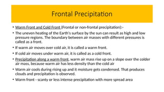 Types of precipitation , Forms of precipitation | PPTX