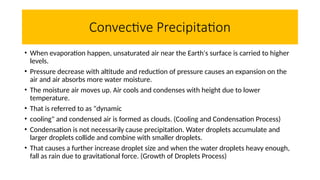 Types of precipitation , Forms of precipitation | PPTX