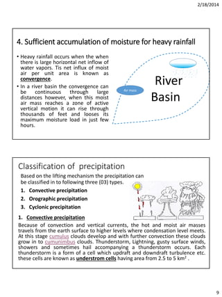 Precipitation types and clouds types | PDF