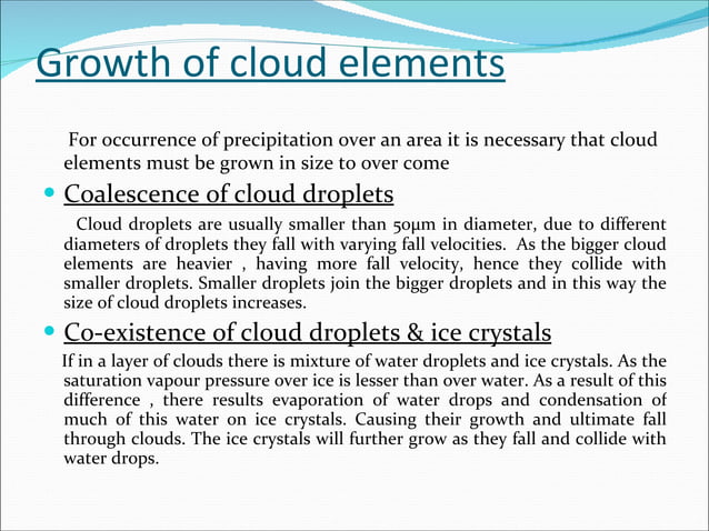 Precipitation presentation | PPT