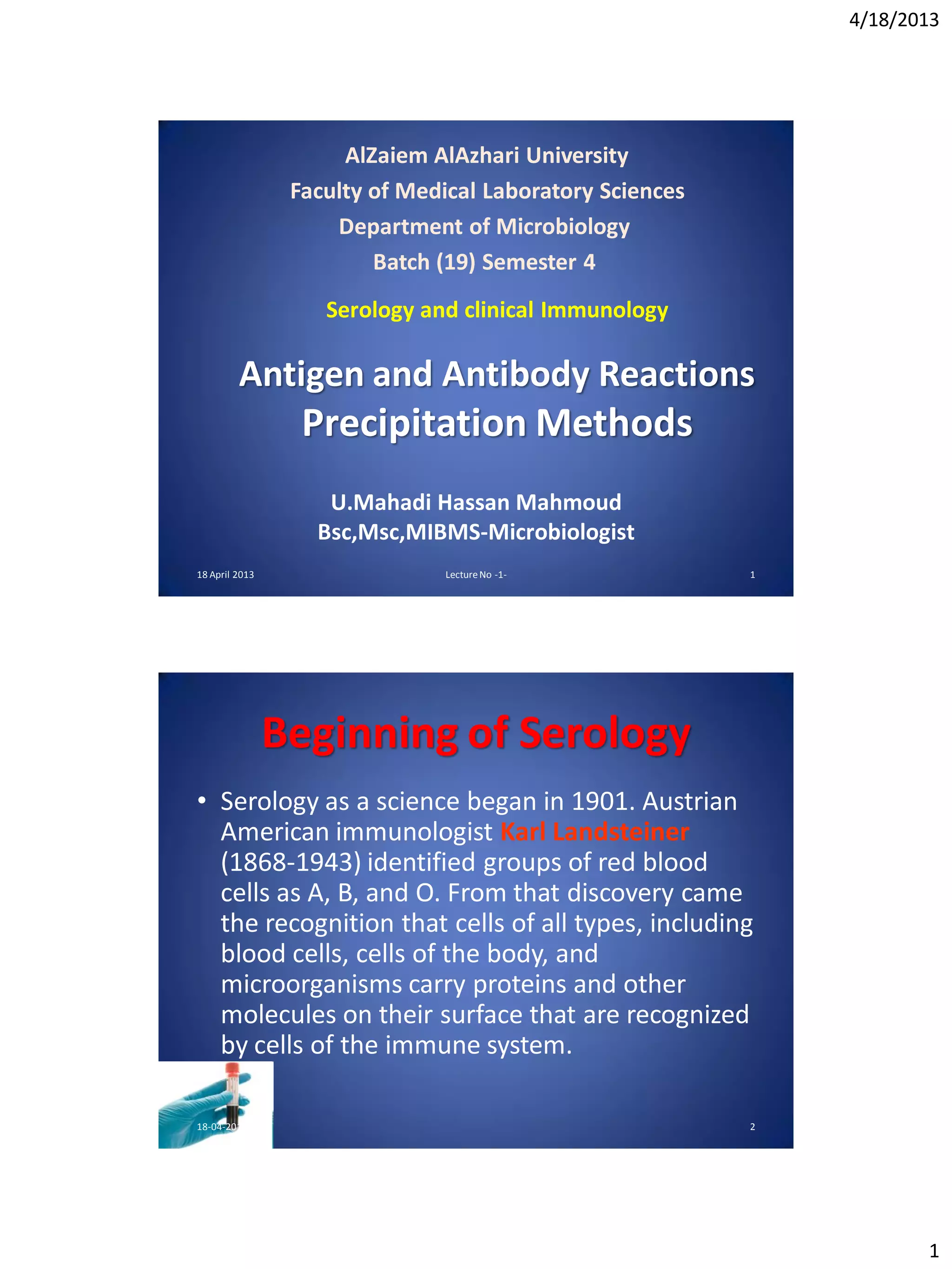 Precipitation reaction mahadi ppt | PDF
