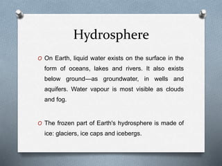 Precipitation, The Hydrosphere and Hydrologic Cycle ENM 142 Lecture 4.pptx
