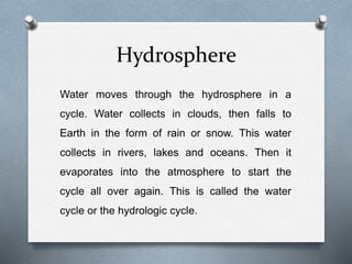 Precipitation, The Hydrosphere and Hydrologic Cycle ENM 142 Lecture 4.pptx