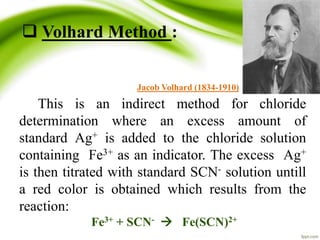 Precipitation Titration | PPTX