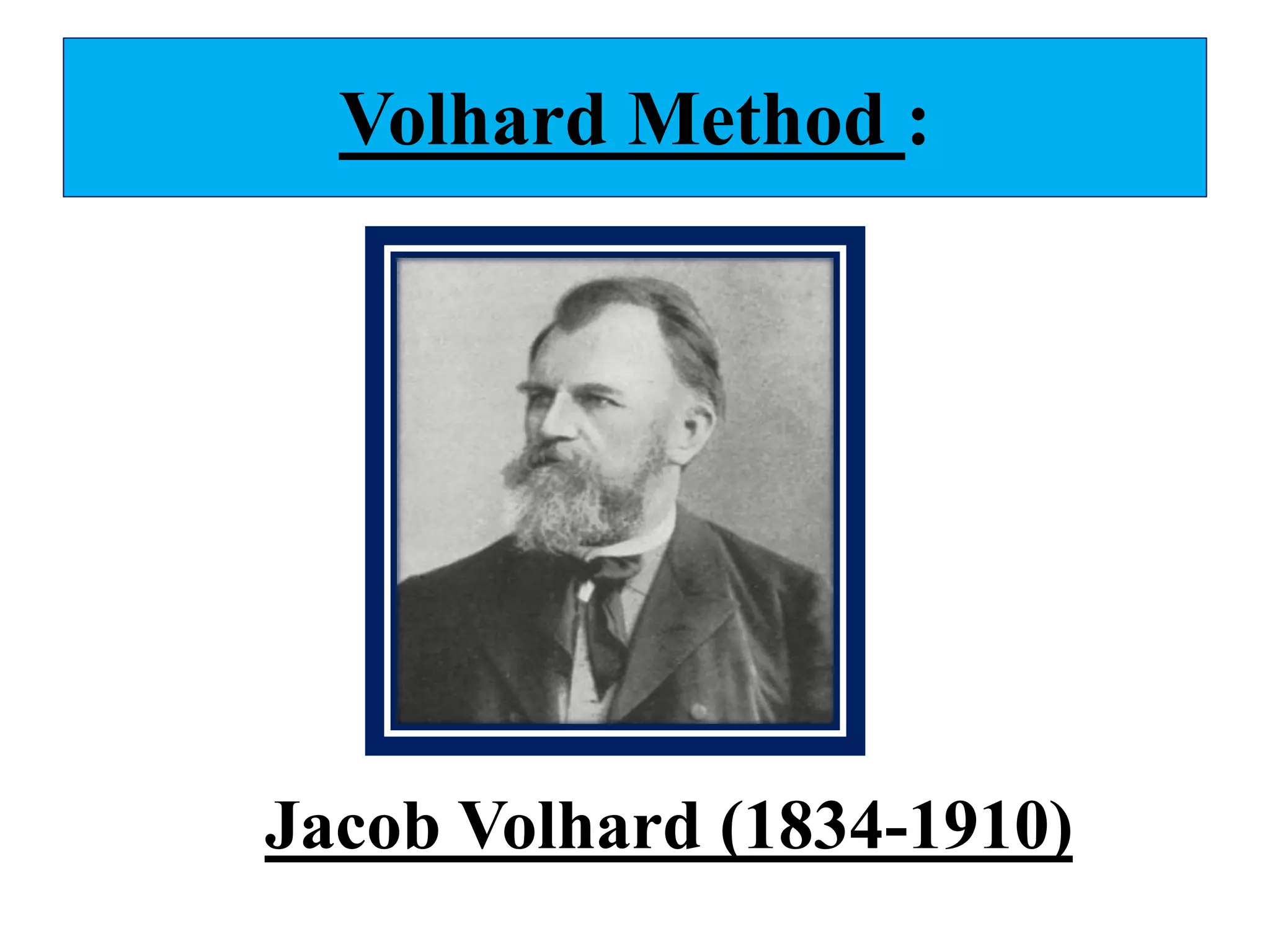 Precipitation titration | PPTX