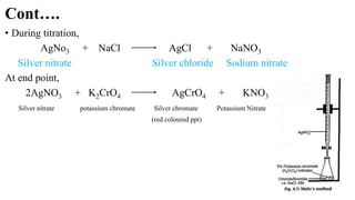Precipitation titration (Pharmaceutical Inorganic Chemistry) | PDF