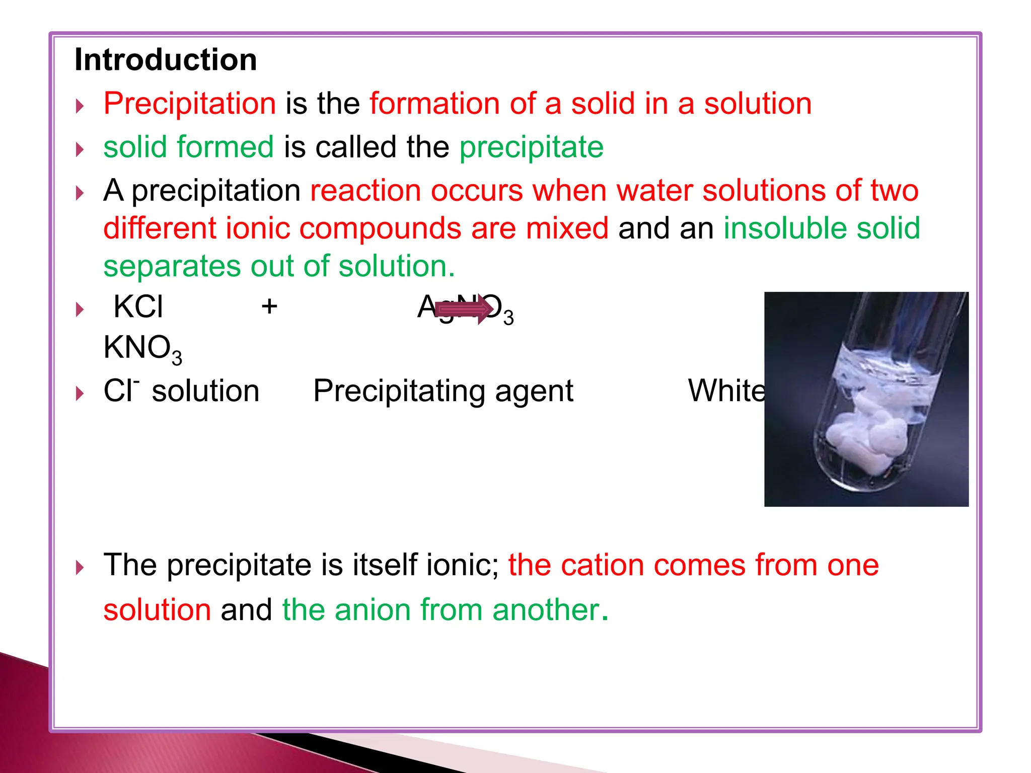 Precipitation titrations | PPTX