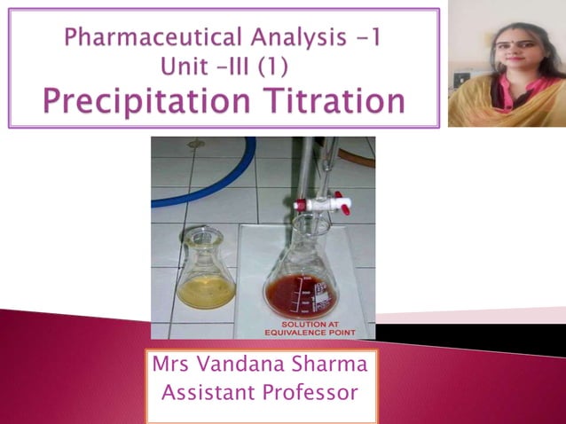 Precipitation titrations | PPTX