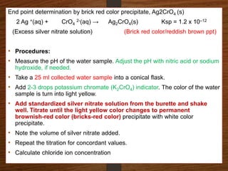 Precipitation titrations - D.Pharma.pptx | Chemistry | Science