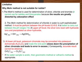 Precipitation titrations - D.Pharma.pptx | Chemistry | Science