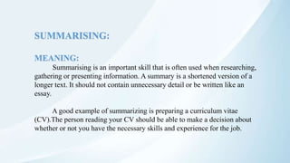 PRECIS AND SUMMARY WRITING.pptx