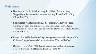 PRECIS AND SUMMARY WRITING.pptx