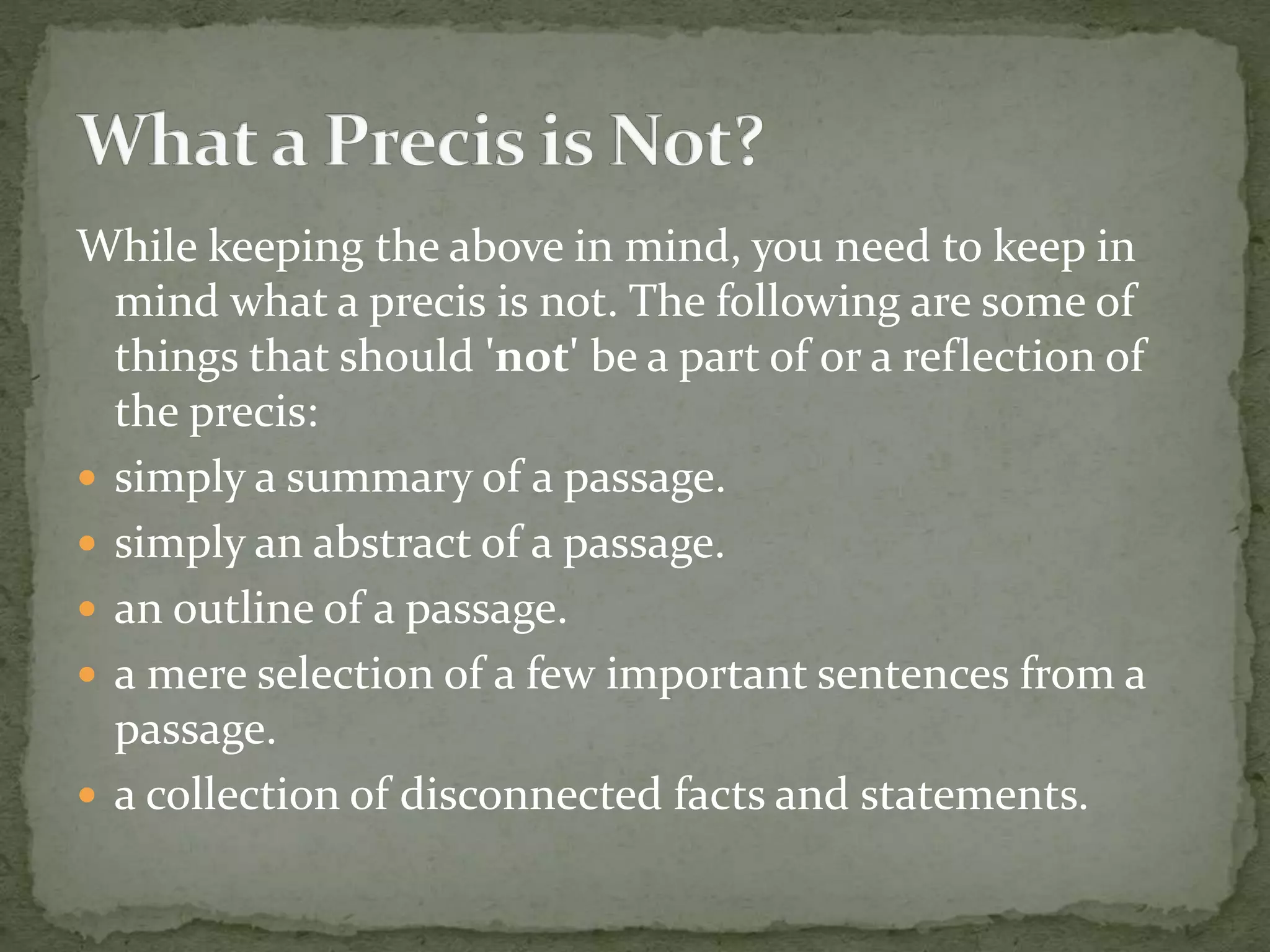 Precise | PPTX