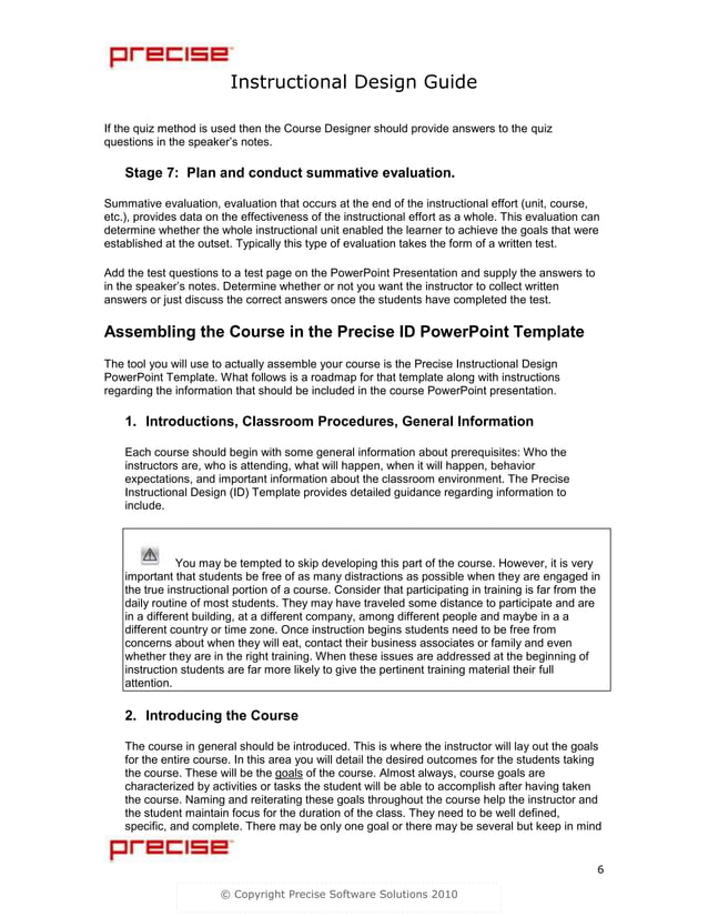 Instructional Design Guide , Instructional Design: Real-World Success ...