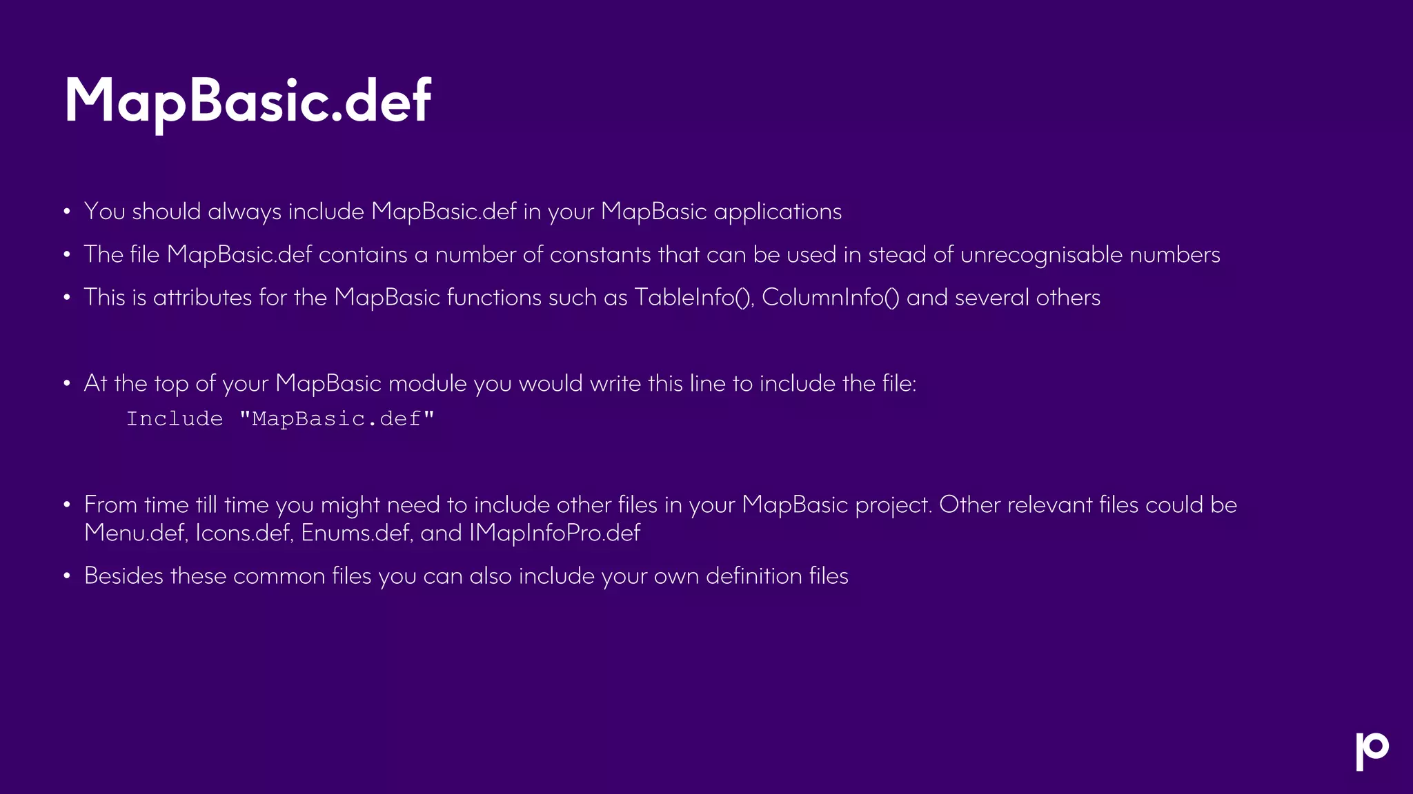Introduction to MapBasic | PDF